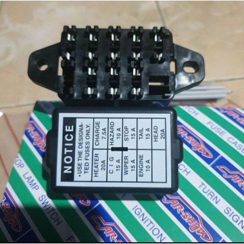 Fuse Box / Box Sekring mobil Kijang Jantan Rover Rider | Lazada Indonesia