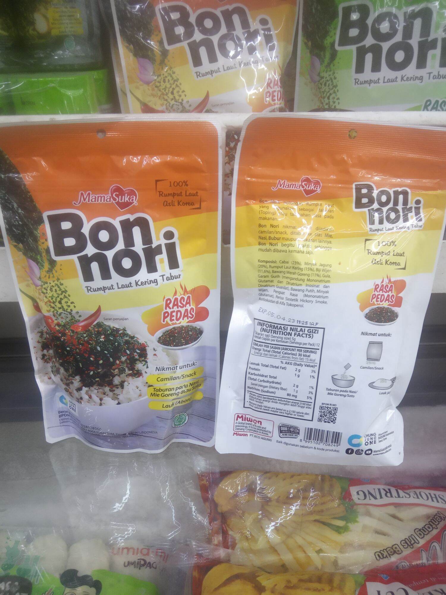 bon nori rasa pedas 60 gr | Lazada Indonesia