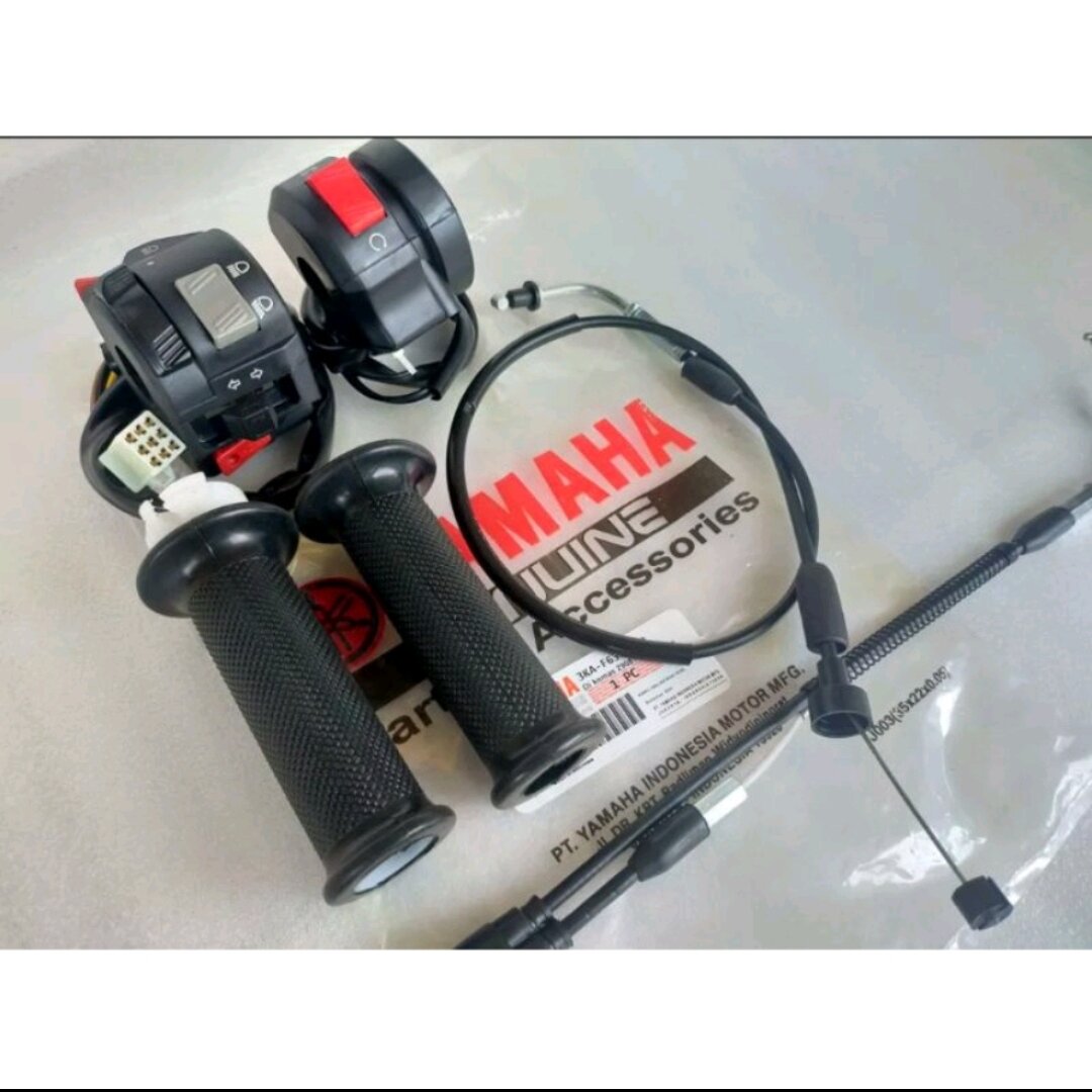 PAKET HOLDER GAS SET SAKLAR DAN HANDGRIP LENGKAP YAMAHA RX KING RXKING ...