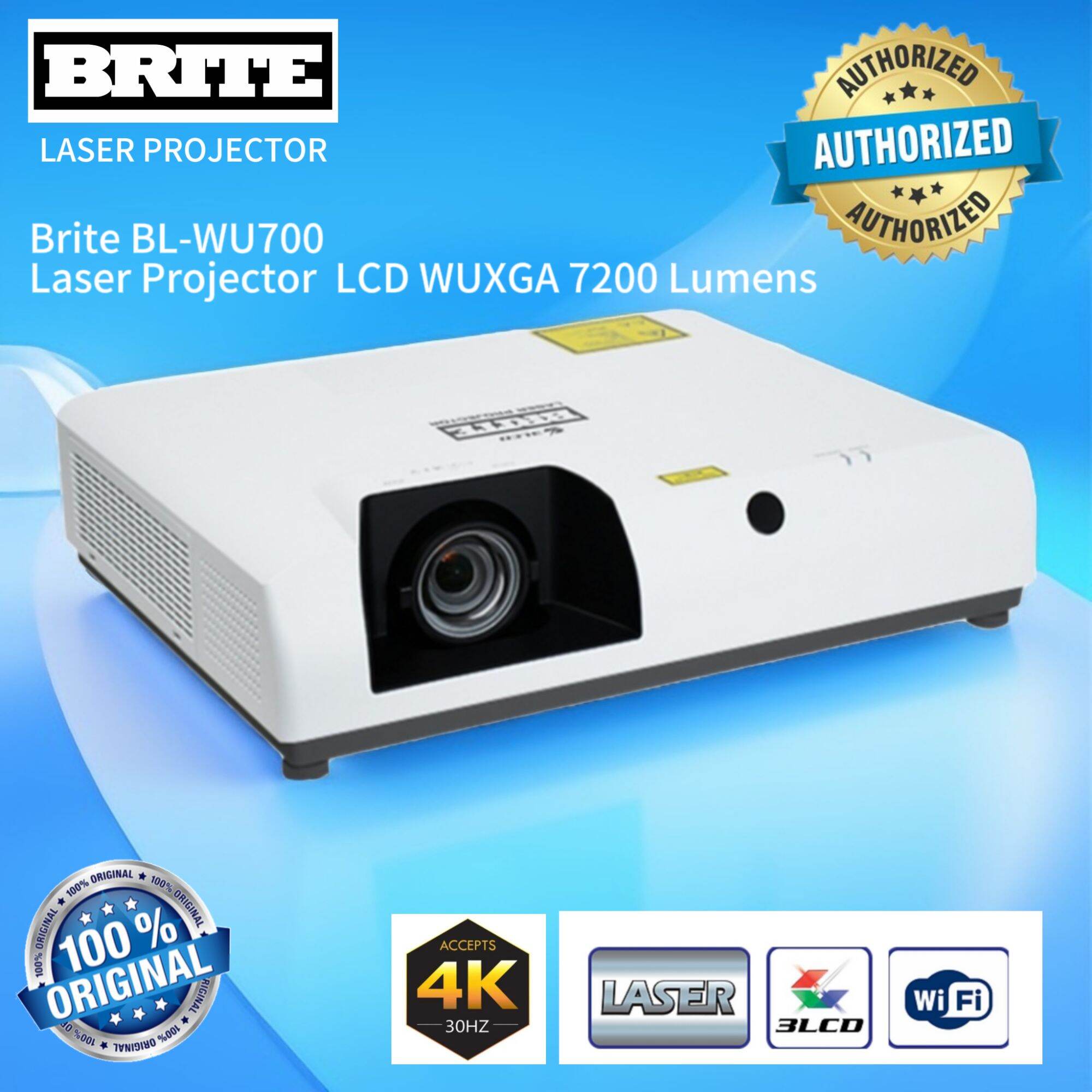 Projector Laser Brite BL-WU700 WUXGA 7200 lumens/ Projector 7200 lumens ...