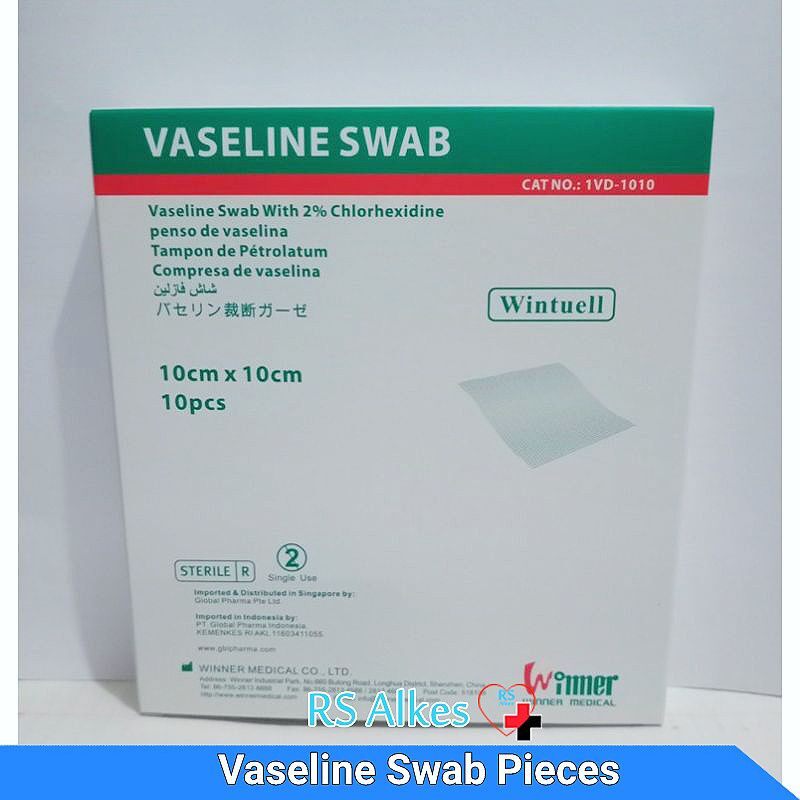 Vaseline Swab Plester Medis Vaseline 10 x 10 Original | Lazada Indonesia