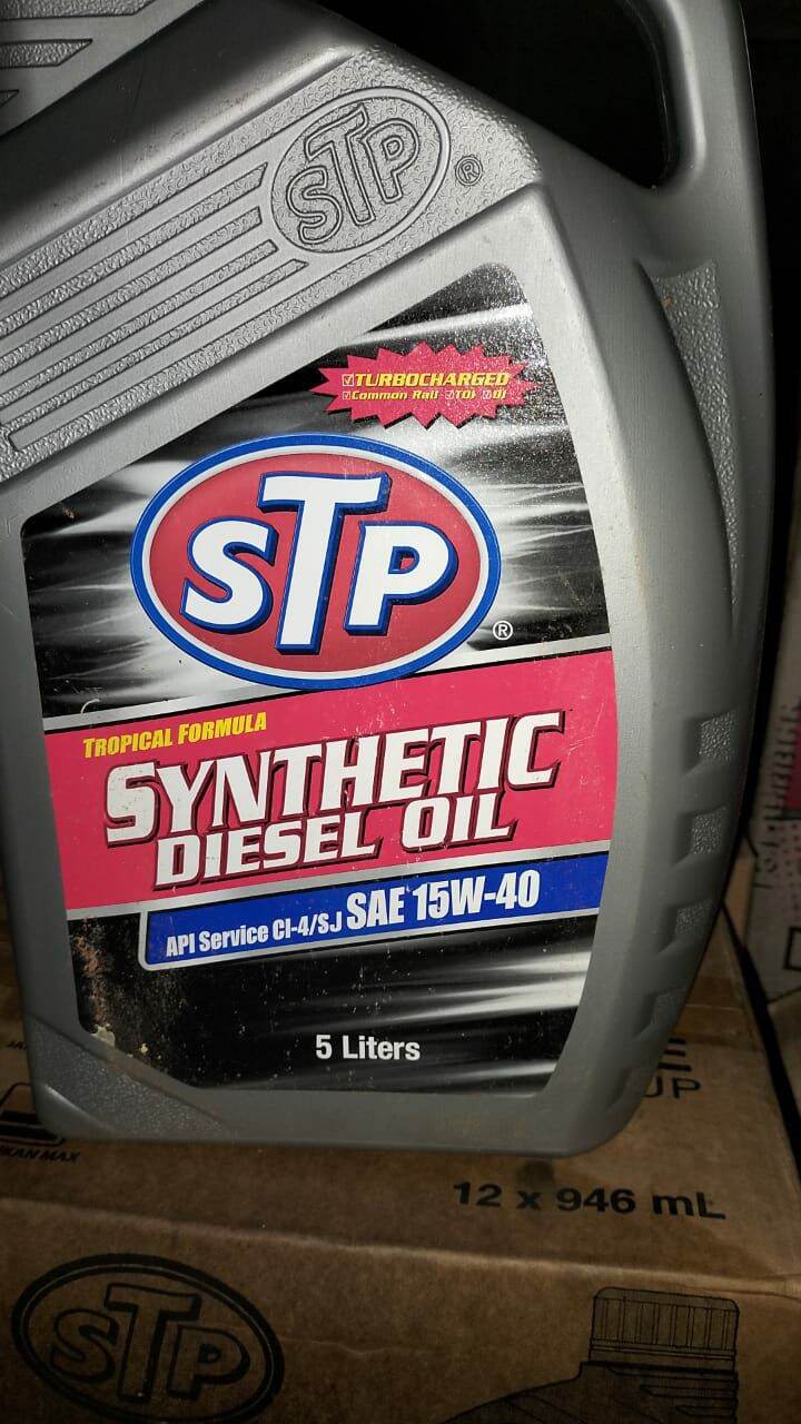 oli stp sintetic diesel 15w-40 original | Lazada Indonesia