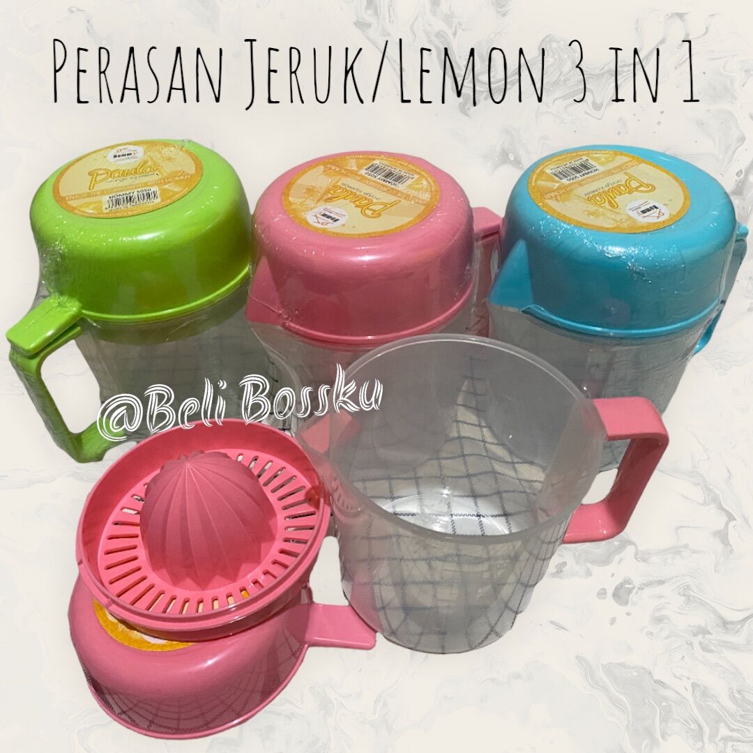 Perasan jeruk/lemon 3 in 1 Merk Hommy | Lazada Indonesia