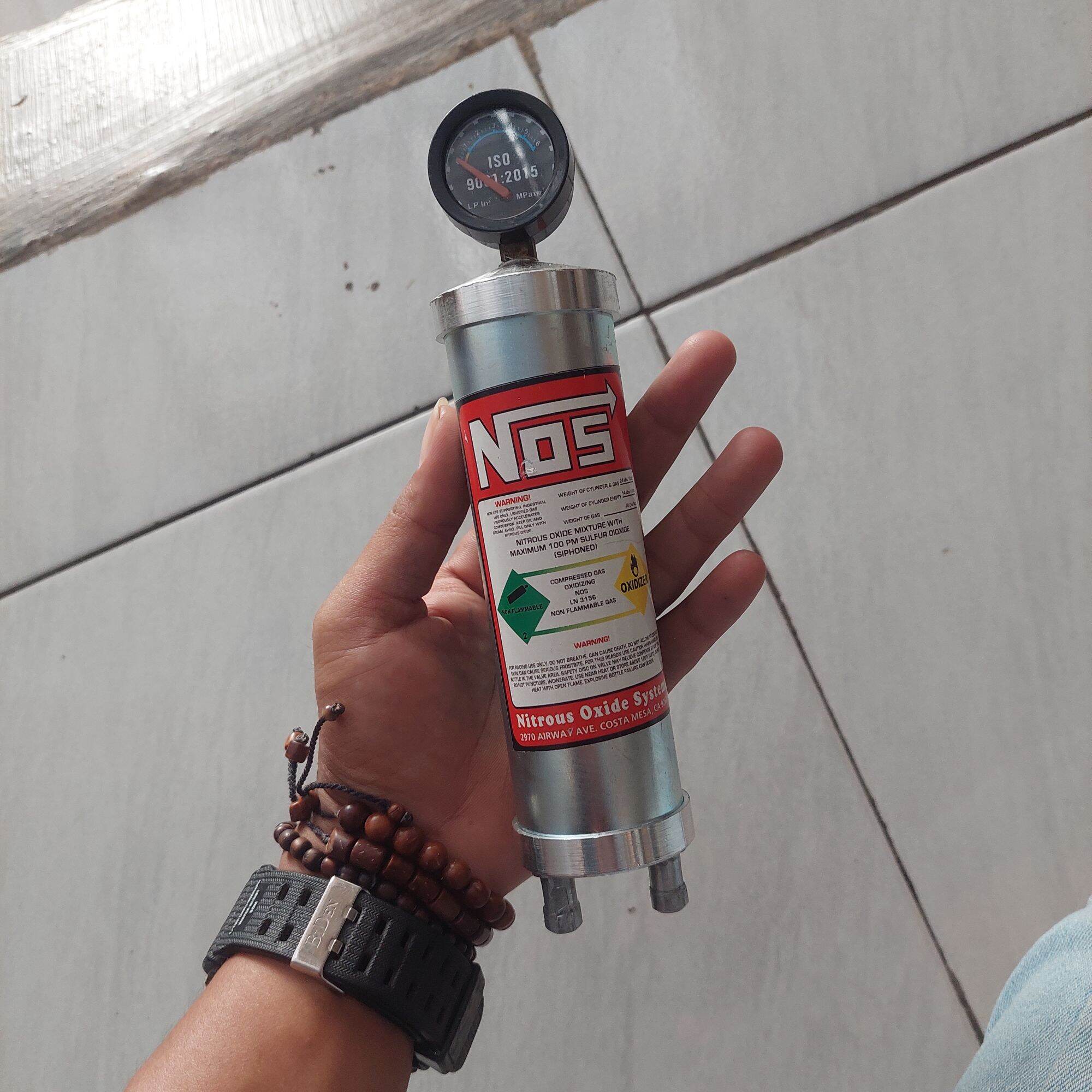 Tabung Hawa Motor Variasi Nos Set indikator Tekanan Tabung Hawa ...