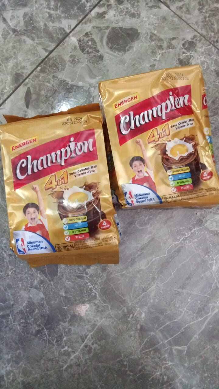 Energen Champion 4 in 1 susu Coklat | Lazada Indonesia