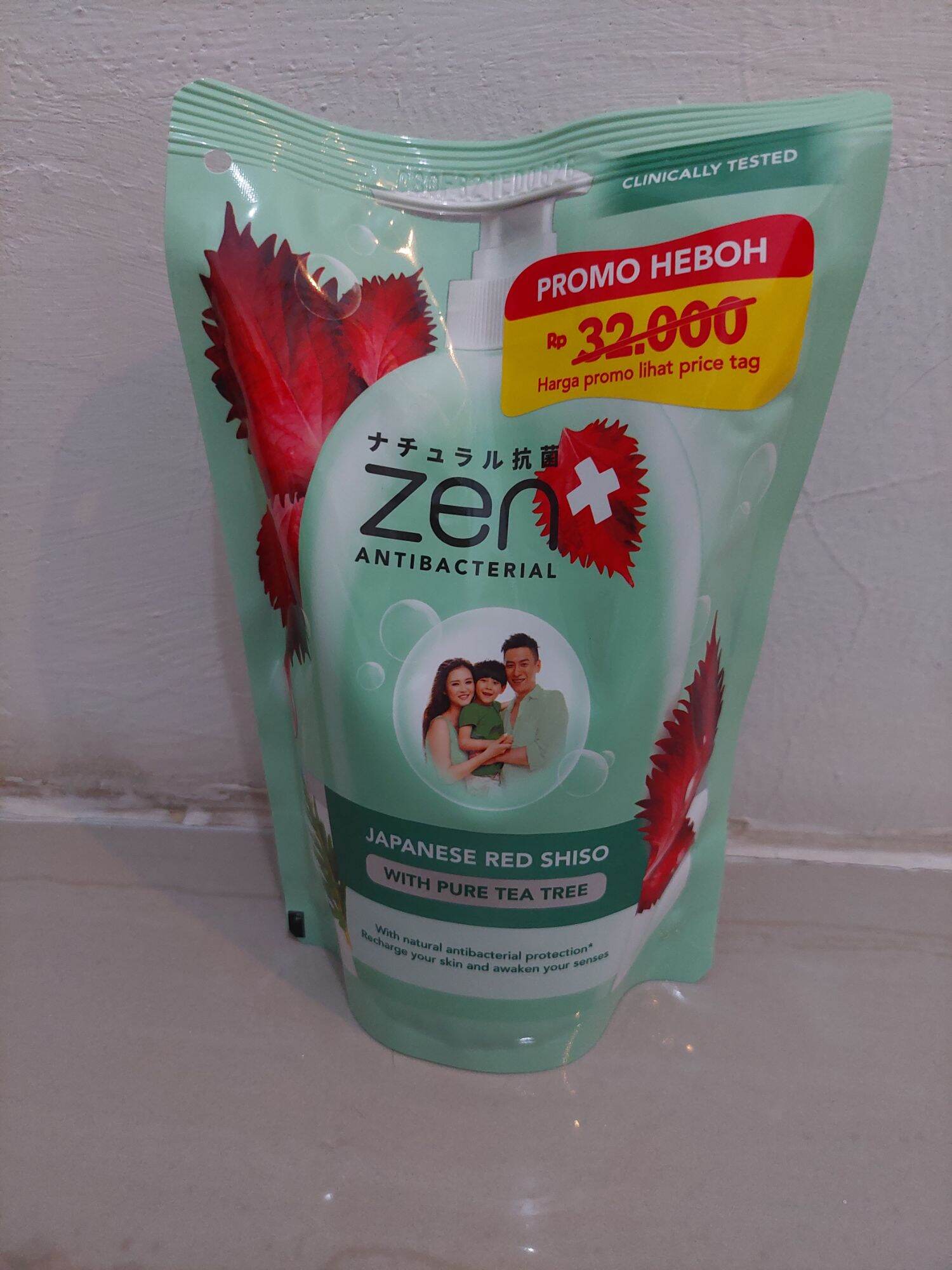 Zen Antibacterial With pure tea tree - Sabun Cair 400ml | Lazada Indonesia