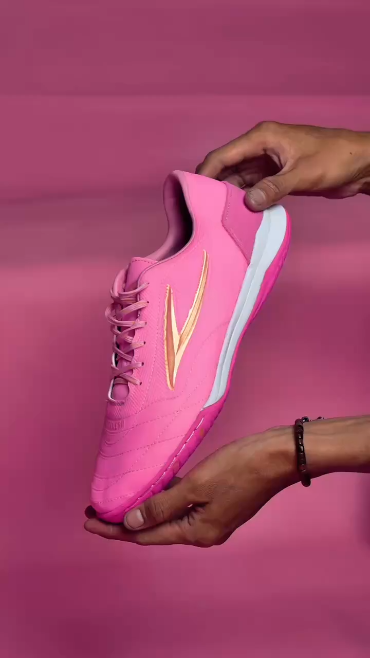 Zevma Sepatu Futsal Panthera Pro - 2 Soft Pink Gold IC | Lazada Indonesia