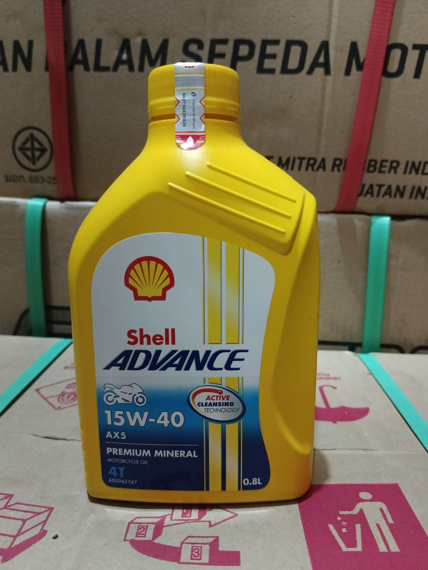 Shell Advance 4T AX5 15W-40 0,8Liter | Lazada Indonesia