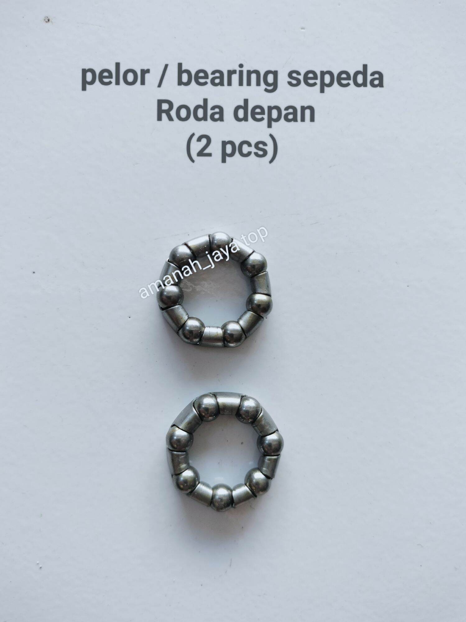 pelor / bearing sepeda roda depan (2 pcs) | Lazada Indonesia