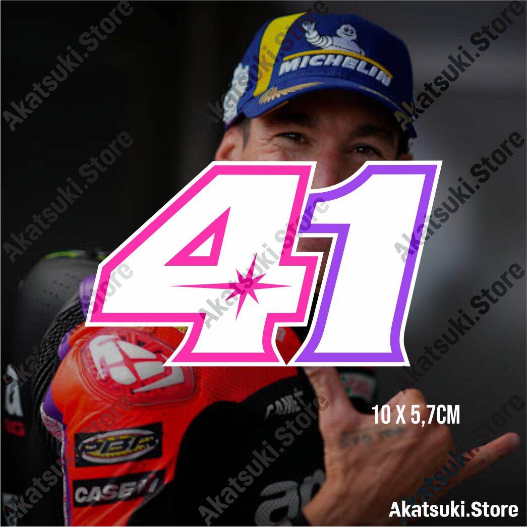 Sticker Stiker 41 Aleix espargaro 2022 | Lazada Indonesia
