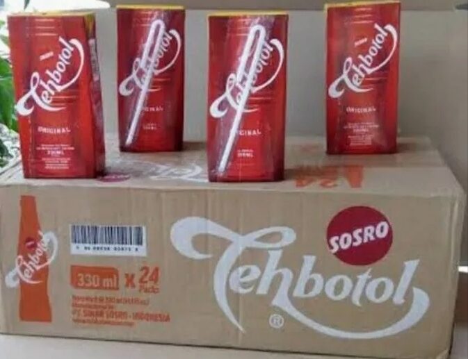 Teh Botol Kotak 330 ml | Lazada Indonesia