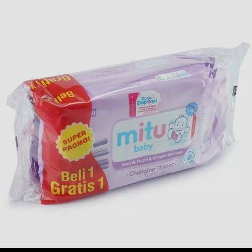 mitu, kodomo, paseo, cusson tissu basah 50 sheet pink buy 1 get 1 ...