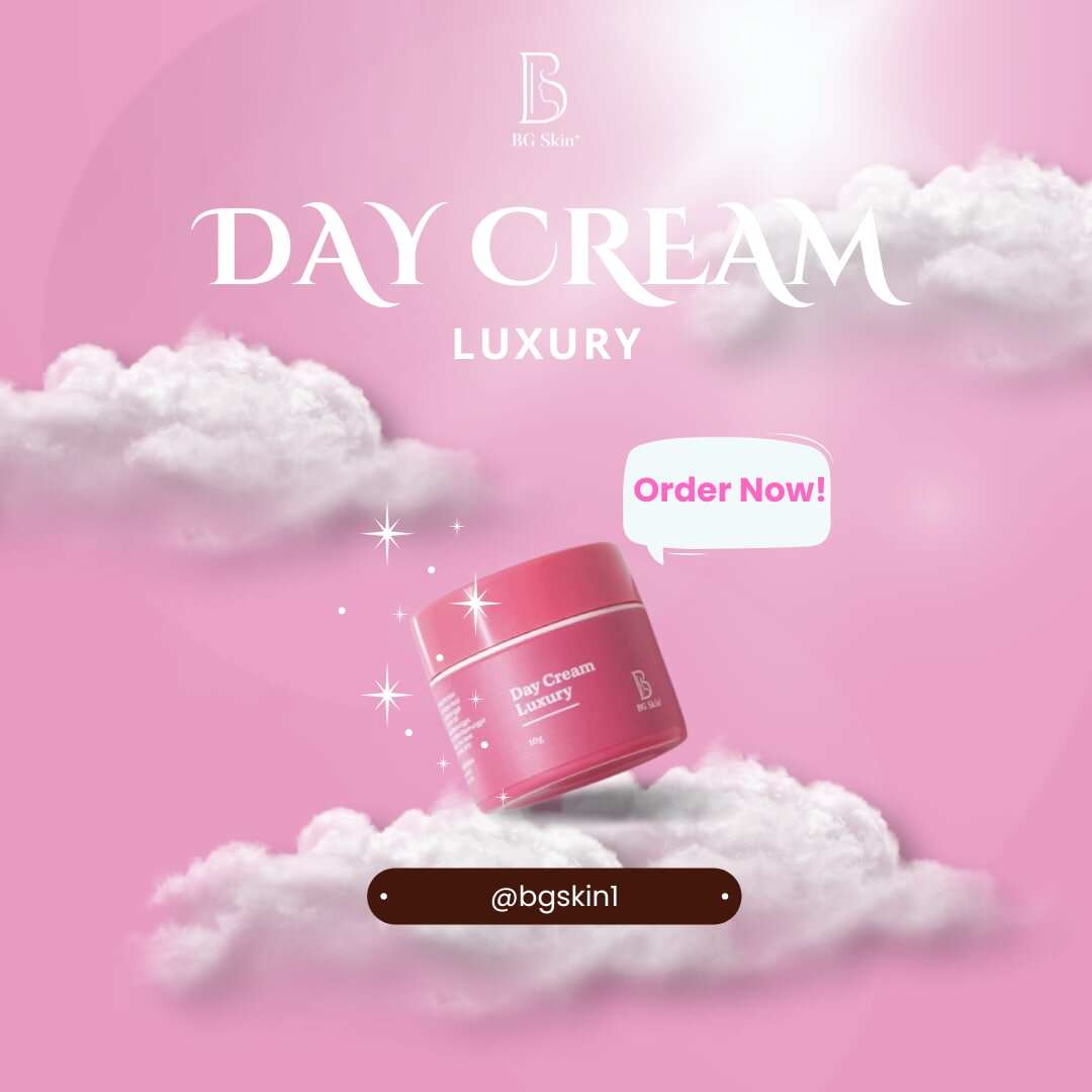 -BG Skin- Day Cream Luxury / Krim Pagi Pencerah / Tekstur Fondation ...