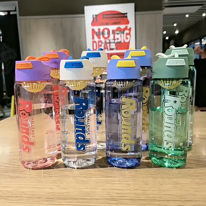 BOTOL MINUM CHALLENGE ROUNDS XBD-5005 WITH SARINGAN/ BOTOL MINUM PLASTK ...