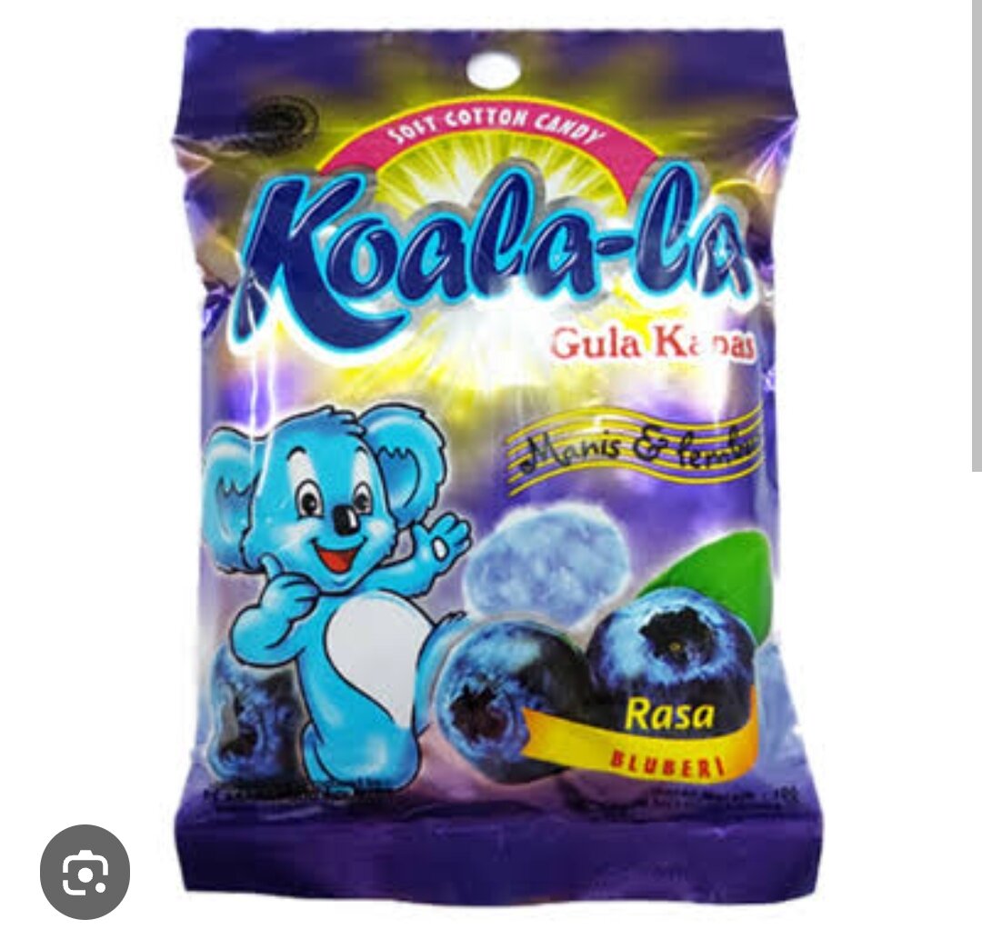 Permen Kapas Koala Rasa Blueberry | Lazada Indonesia