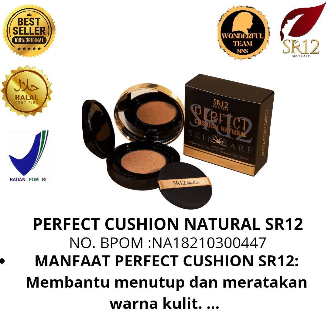 SR12 PERFECT CUSHION IVORY DAN NATURAL | Lazada Indonesia