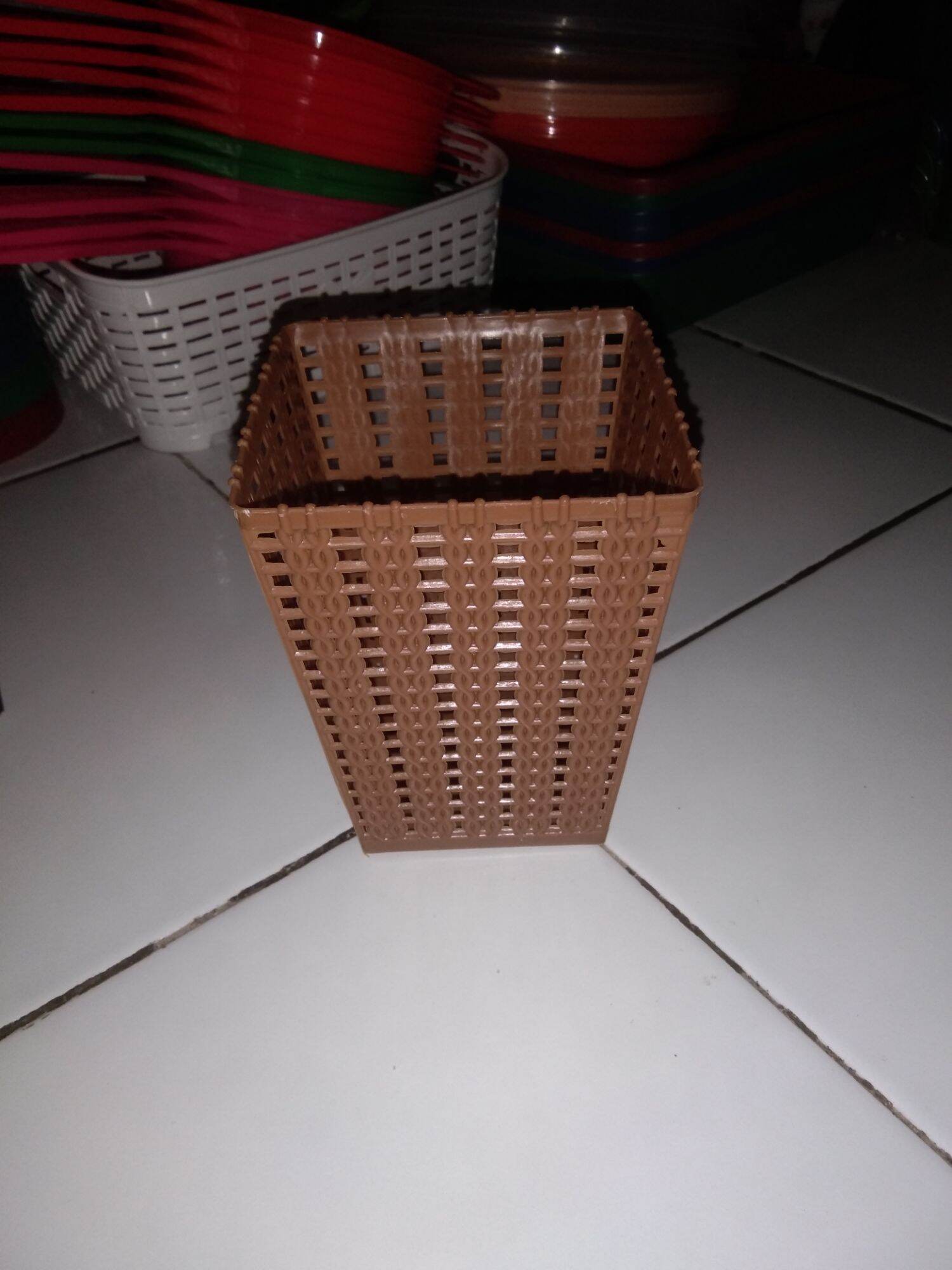 tempat sendok segi empat/tempat sumpit/tempat pulpen | Lazada Indonesia