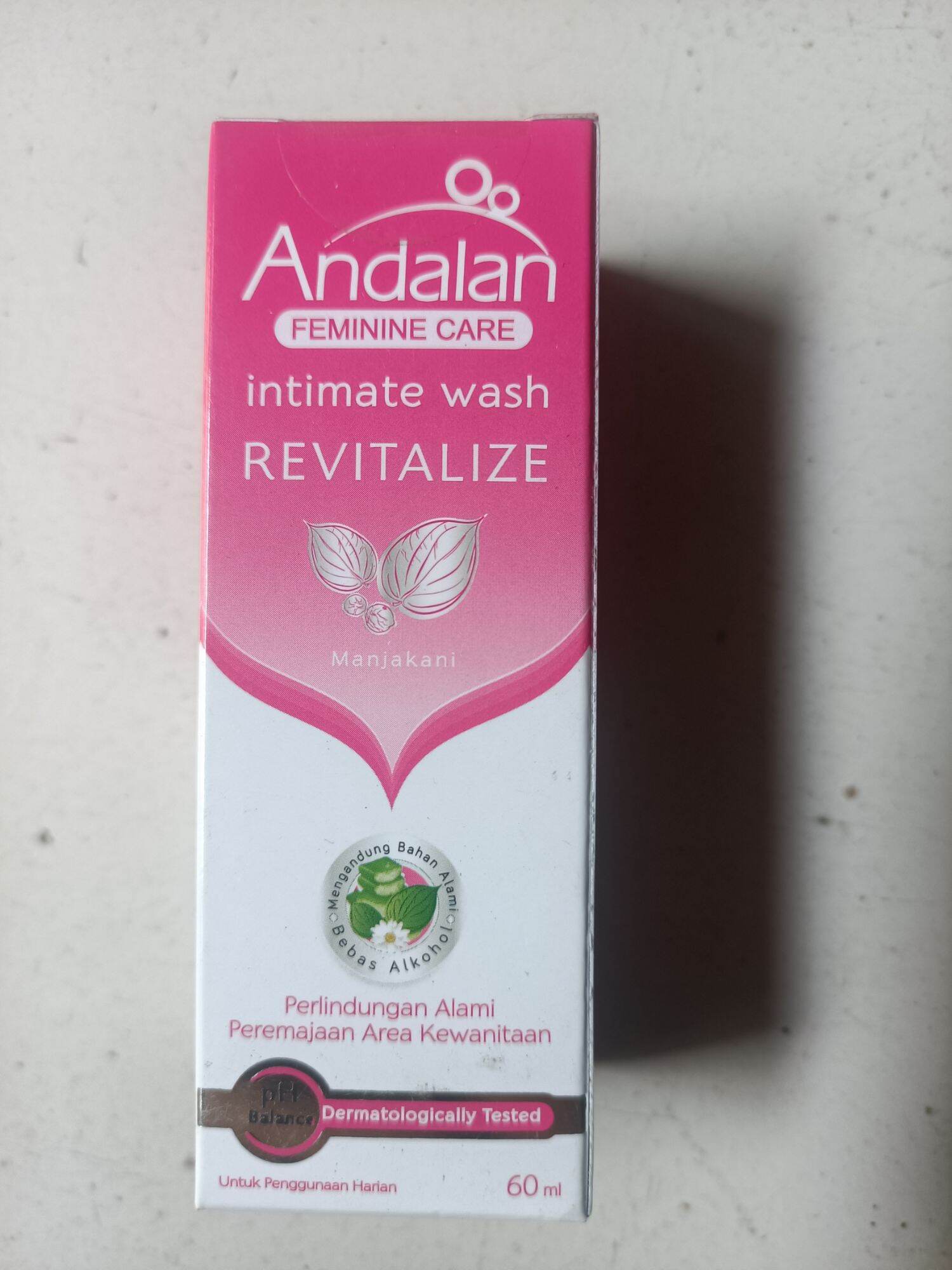 Andalan Feminine Care Intimate Wash Natural White 60ml | Lazada Indonesia
