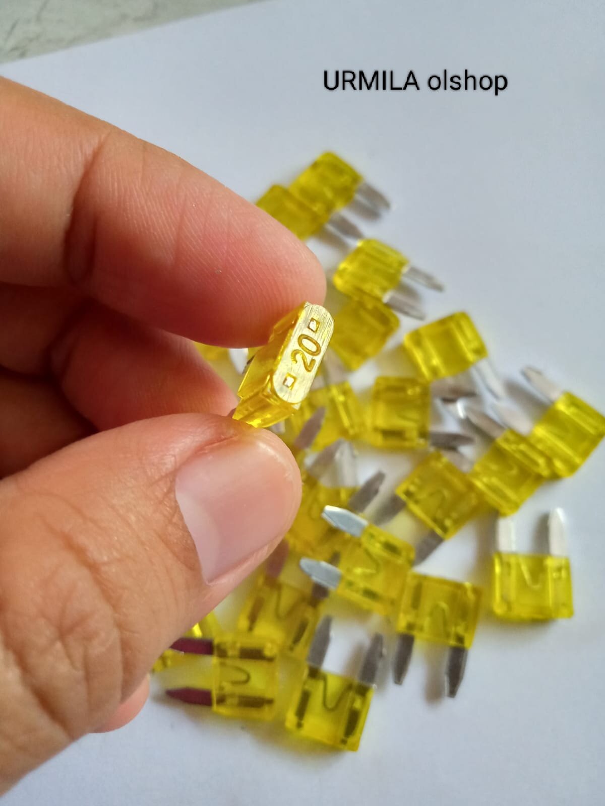 SEKRING SIKRING FUSE TANCAP MINI KECIL 20A,PAKET 10 PCS | Lazada Indonesia