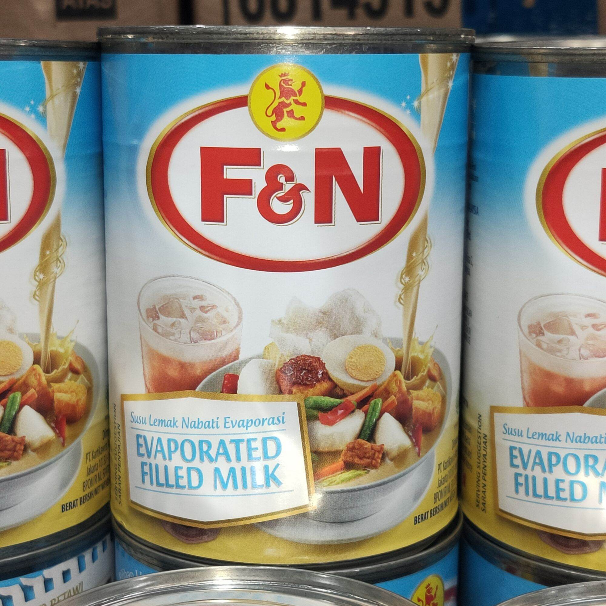 Susu Evaporasi FN F&N Kaleng 380ML Evaporated Milk Krimer | Lazada ...