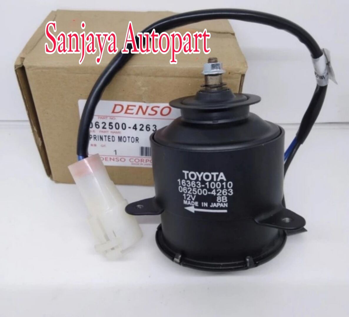 MOTOR FAN RADIATOR COROLLA GREAT SOLUNA STARLET CAMRY TWINCAM 062500-4263 | Lazada Indonesia