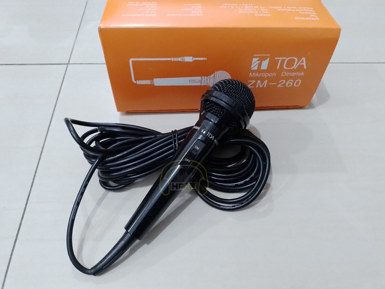 MICROPHONE TOA ZM -260 mik mikropon merk toa zm-260 | Lazada Indonesia