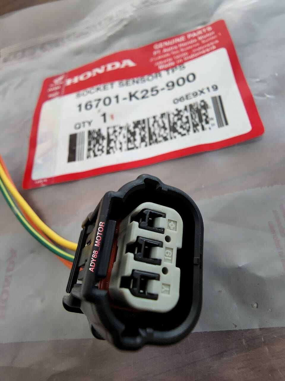 SOKET SENSOR TPS HONDA BEAT F1 / POP / ESP / VARIO 125 / 150 F1 ...