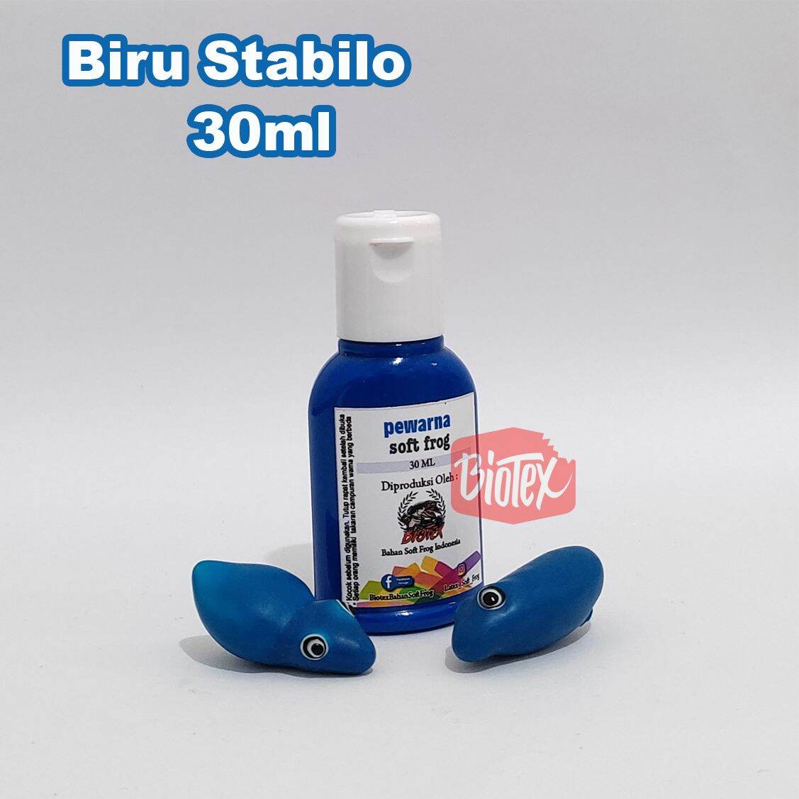 Pewarna Lateks BIOTEX Biru Stabilo 30 ml | Lazada Indonesia
