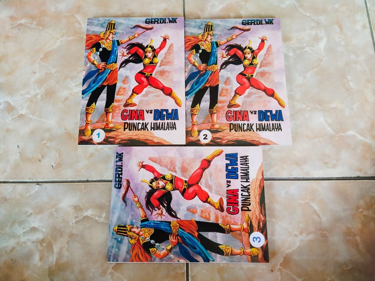 Komik Gina Dewa Puncak Himalaya ( edisi cetak ulang ), karya Gerdi WK | Lazada Indonesia