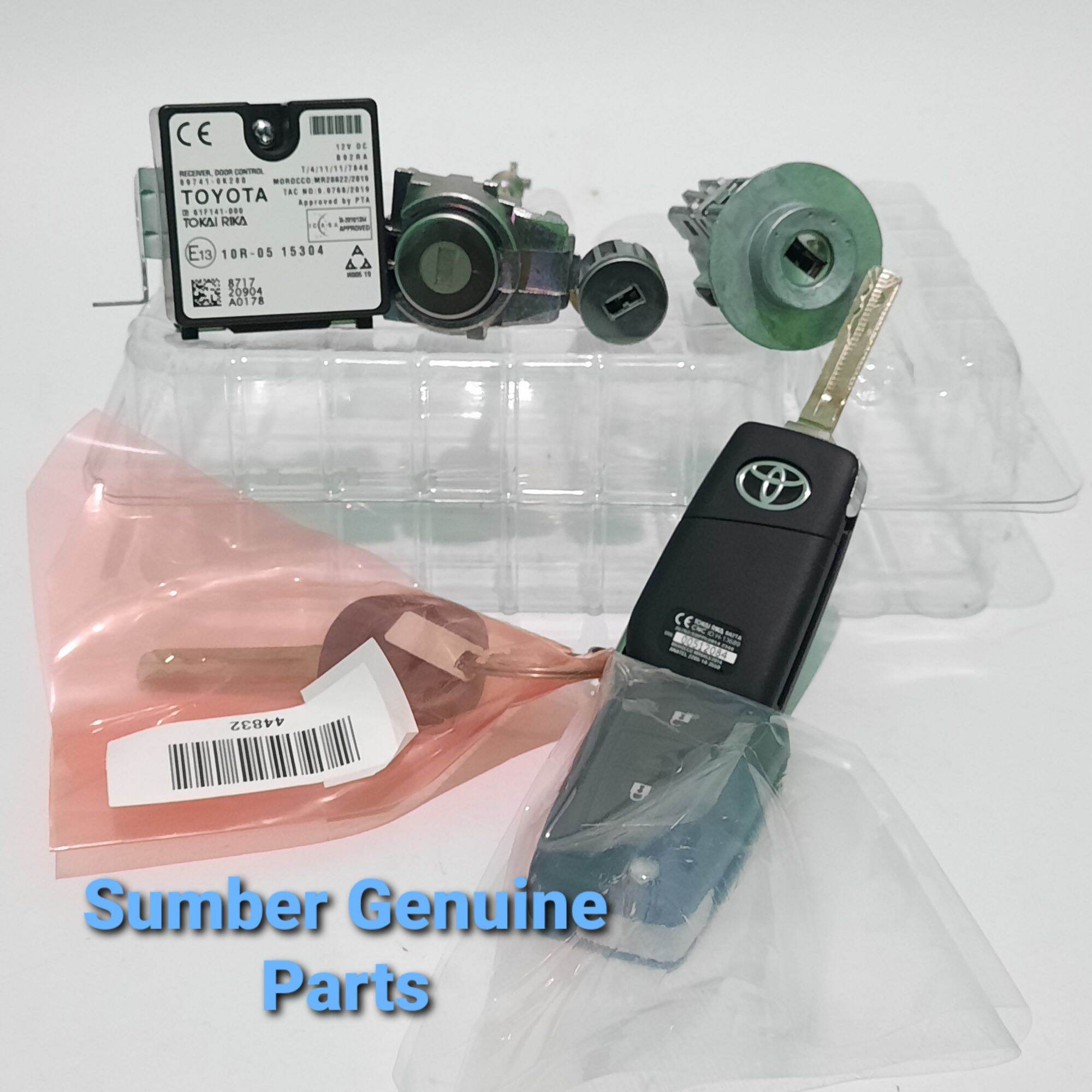 KUNCI KONTAK KUNCI SET INNOVA REBORN 2016 2017 2018 2019 2020 2021 ORI ...