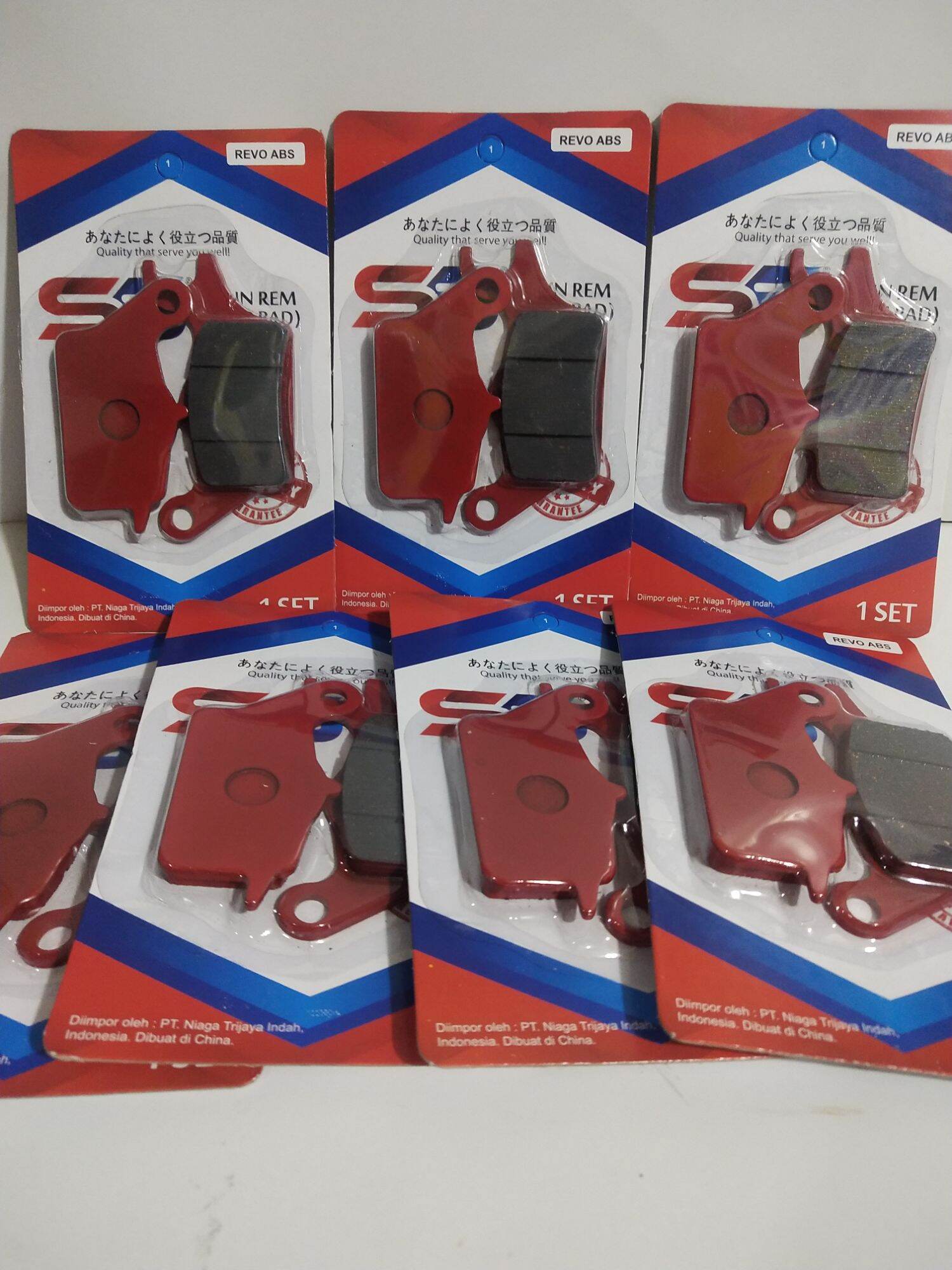 (1kg : 8pcs) ADV Discpad SS / Monero Kampas Cakram Kain Rem Motor Disc ...