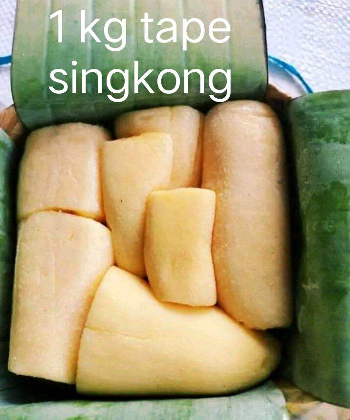 tape singkong mentega 1 kg plus besek tape bandung bikin ketagihan ...