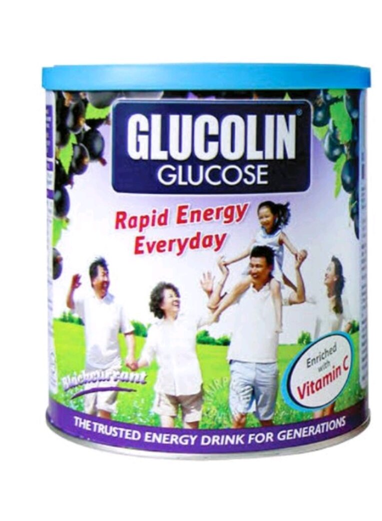 Glucolin Glukosa 420g Rasa Blackcurrant ORIGINAL MLYS | Lazada Indonesia