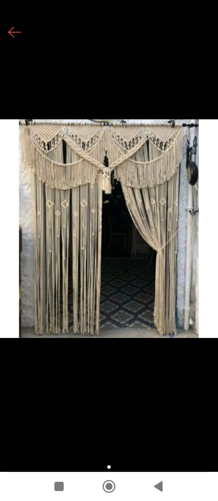 tirai pintu macrame | Lazada Indonesia