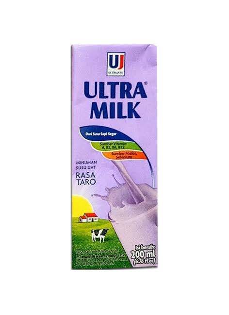 susu ultra uht rasa taro 200ml | Lazada Indonesia