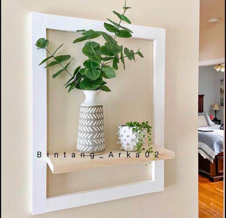 Hiasan dinding model terbaru rak dinding | Lazada Indonesia