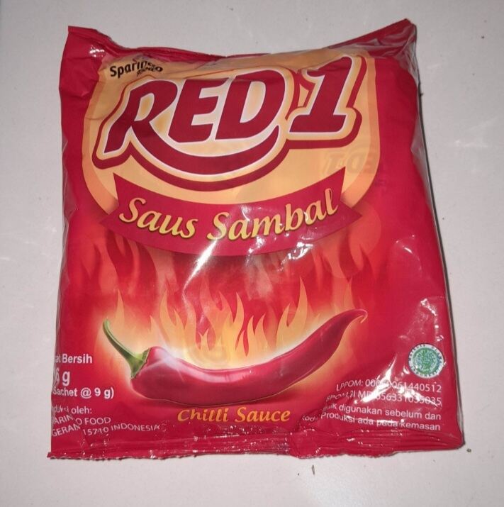 1 Pack Saos Sambal Red1 isi 24 sachet | Lazada Indonesia