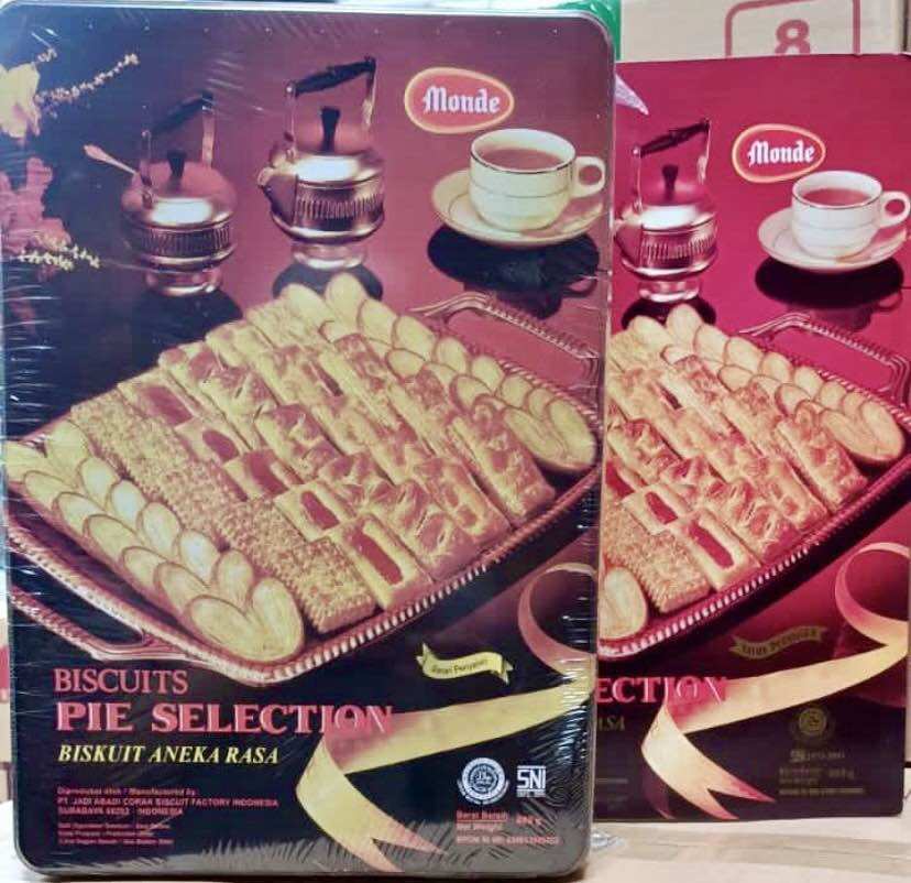 Monde Pie Selection kaleng 800gr | Lazada Indonesia
