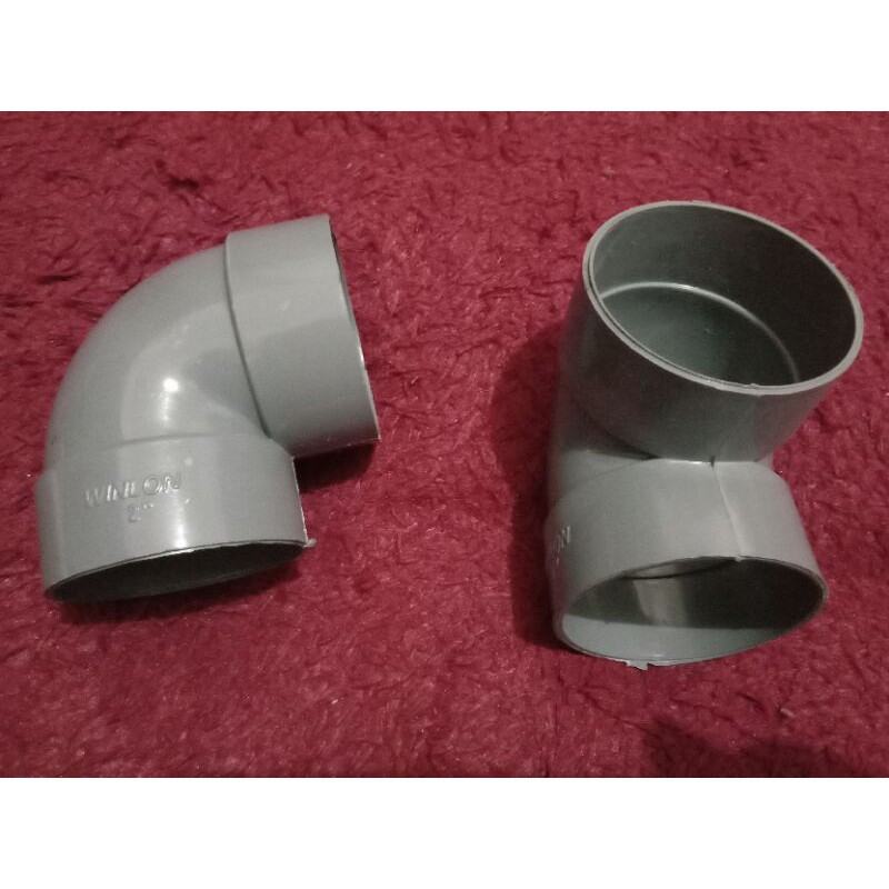 knee winlon 2 inch / sambungan pipa knee 2 inch | Lazada Indonesia