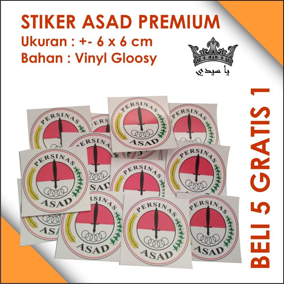 STIKER PERSINAS ASAD PREMIUM | Lazada Indonesia