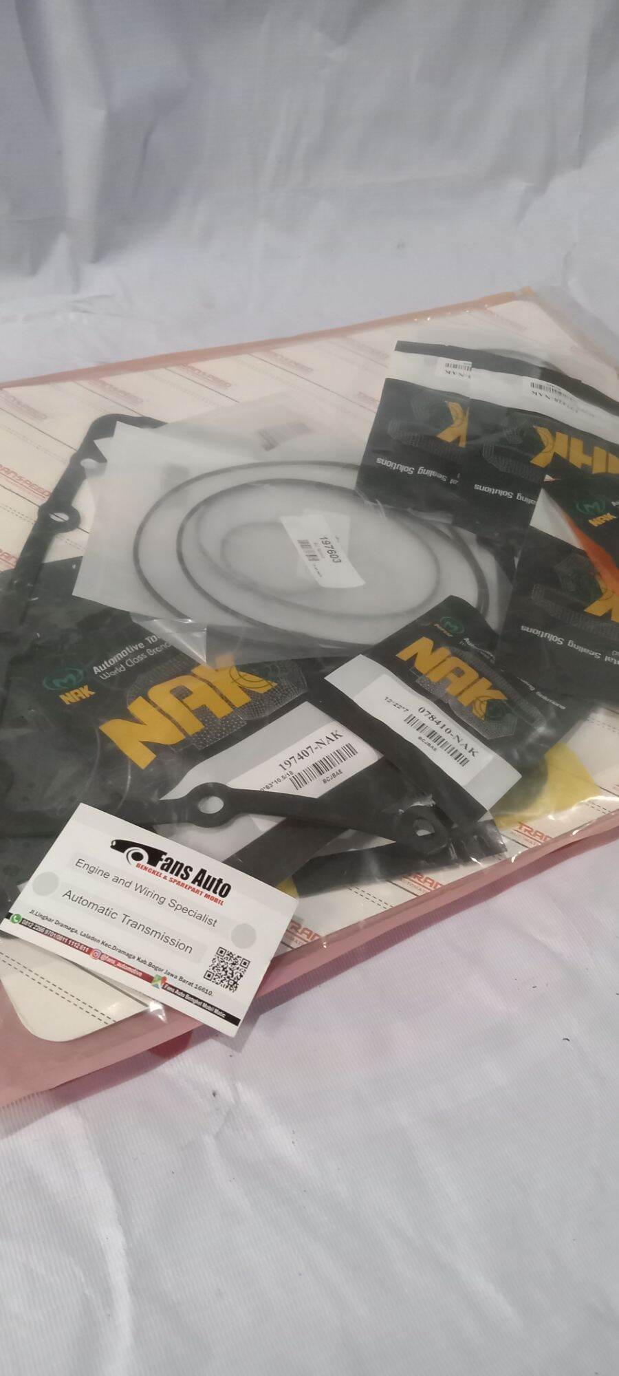 PACKING PAKING SEALKIT SET TRANSMISI MOBIL MATIC TF-81SC MAZDA CX7 CX9 ...