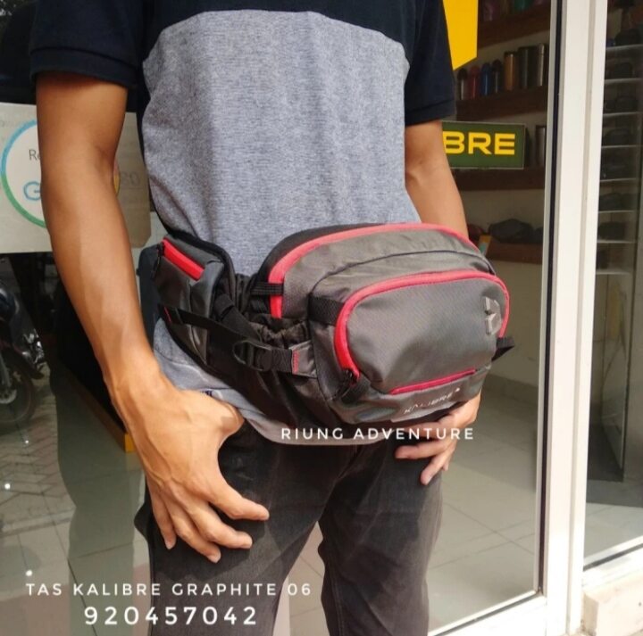 WAISTBAG KALIBRE GRAPHITE GREY | Lazada Indonesia