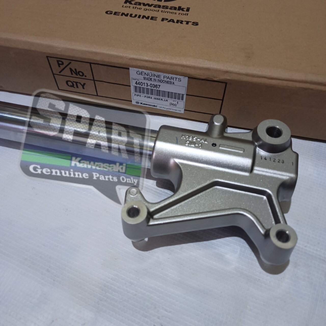 AS PIPA SHOCK SHOK DEPAN USD KIRI D-TRACKER 150 ORIGINAL KAWASAKI ...
