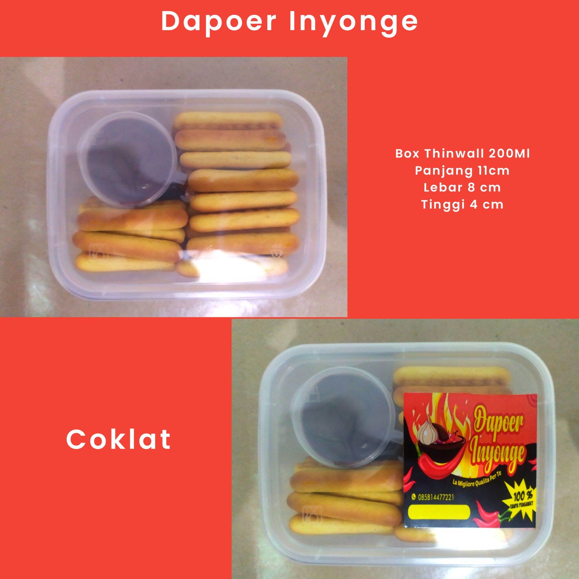 Termurah Stick Biskuit Jajanan anak premium dengan aneka toping ...