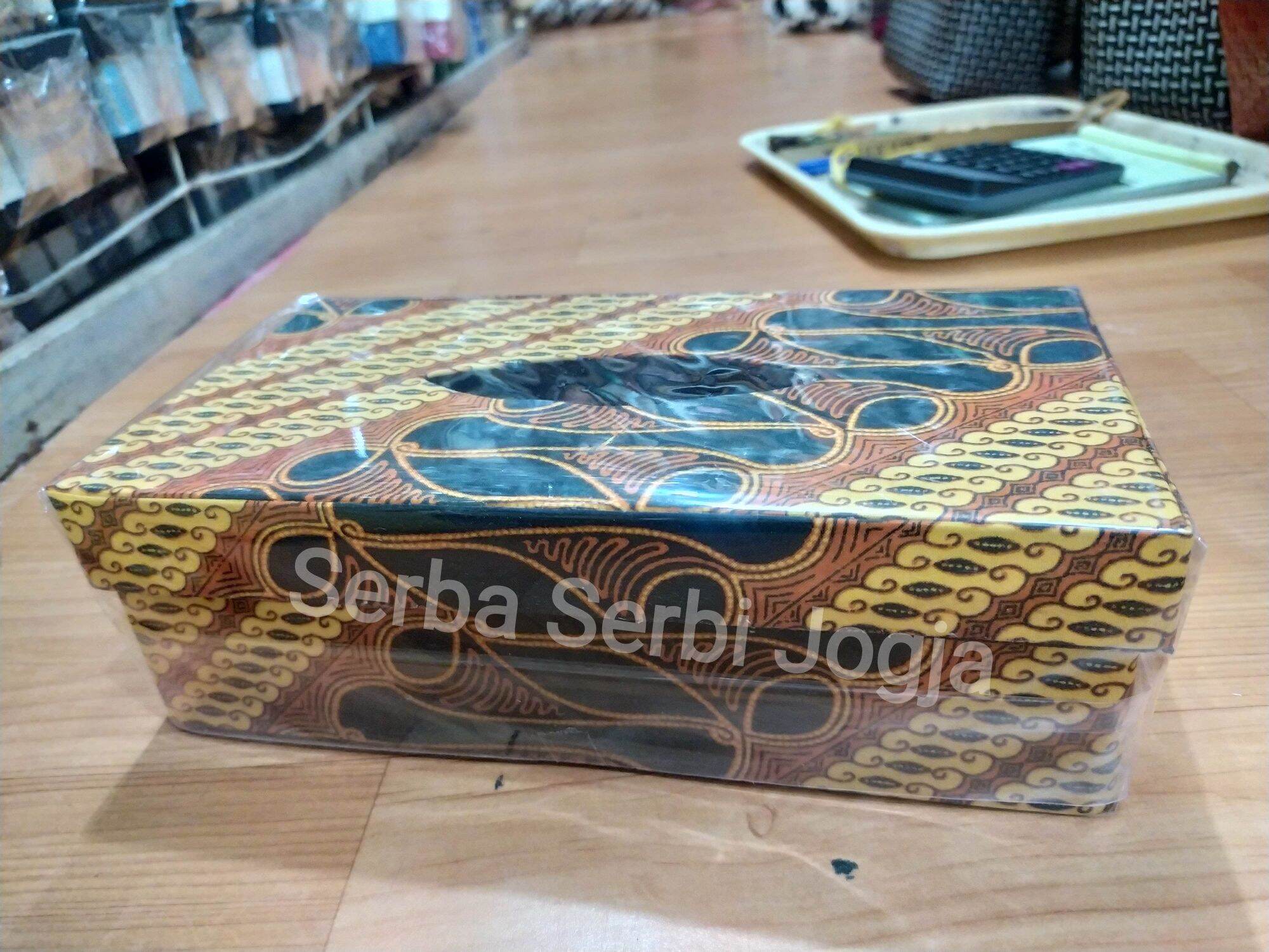 Box tissue batik / Kotak tisu batik / Tempat tisu batik / Wadah tisu ...