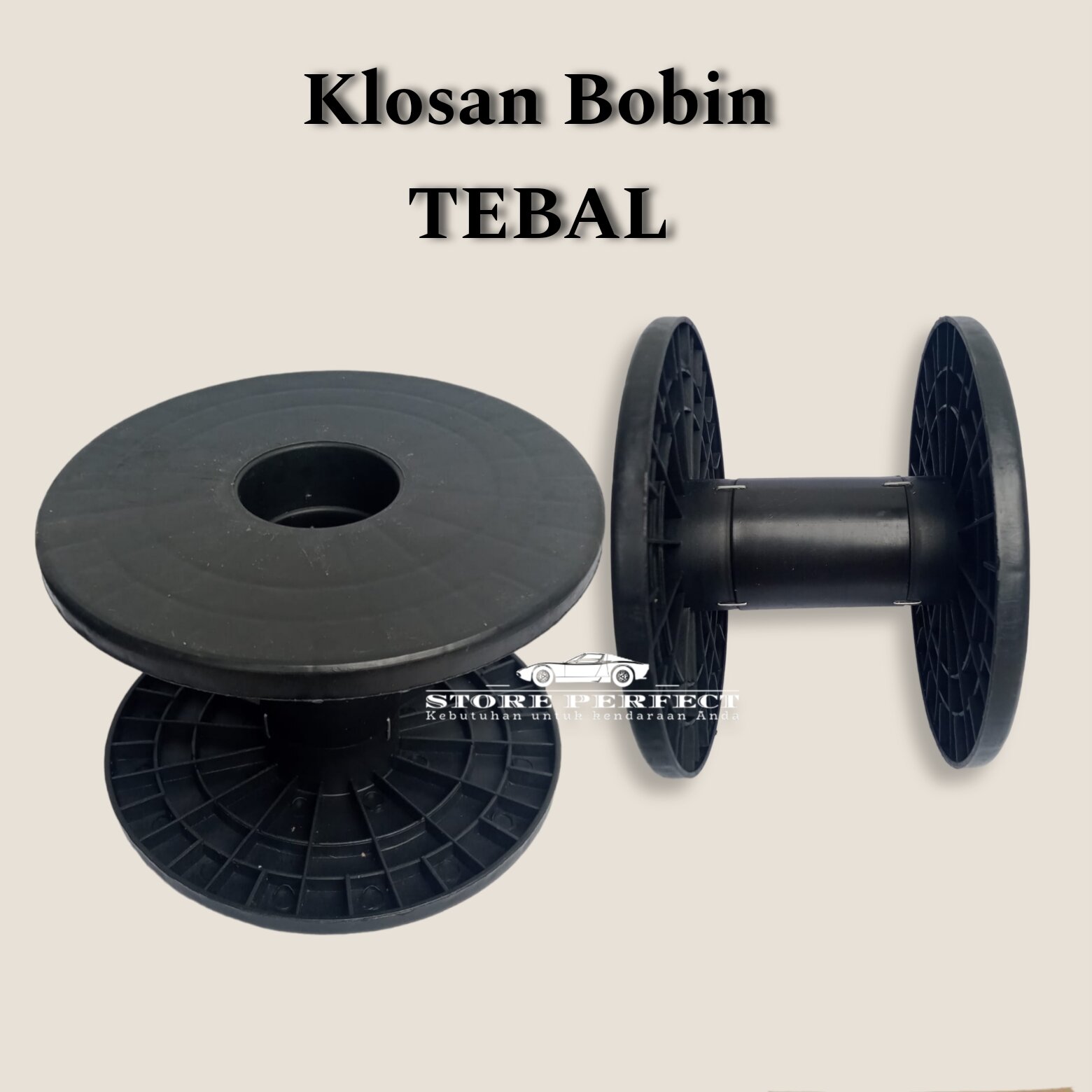 KLOSAN BOBIN TEMPAT ROLL GULUNGAN KABEL TEBEL ORIGINAL BAWAAN KABEL ...