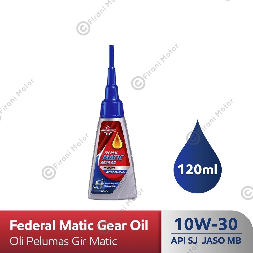 FEDERAL OIL MATIC GEAR - OLI GARDAN FEDERAL ISI 120ML 10W-30 | Lazada ...