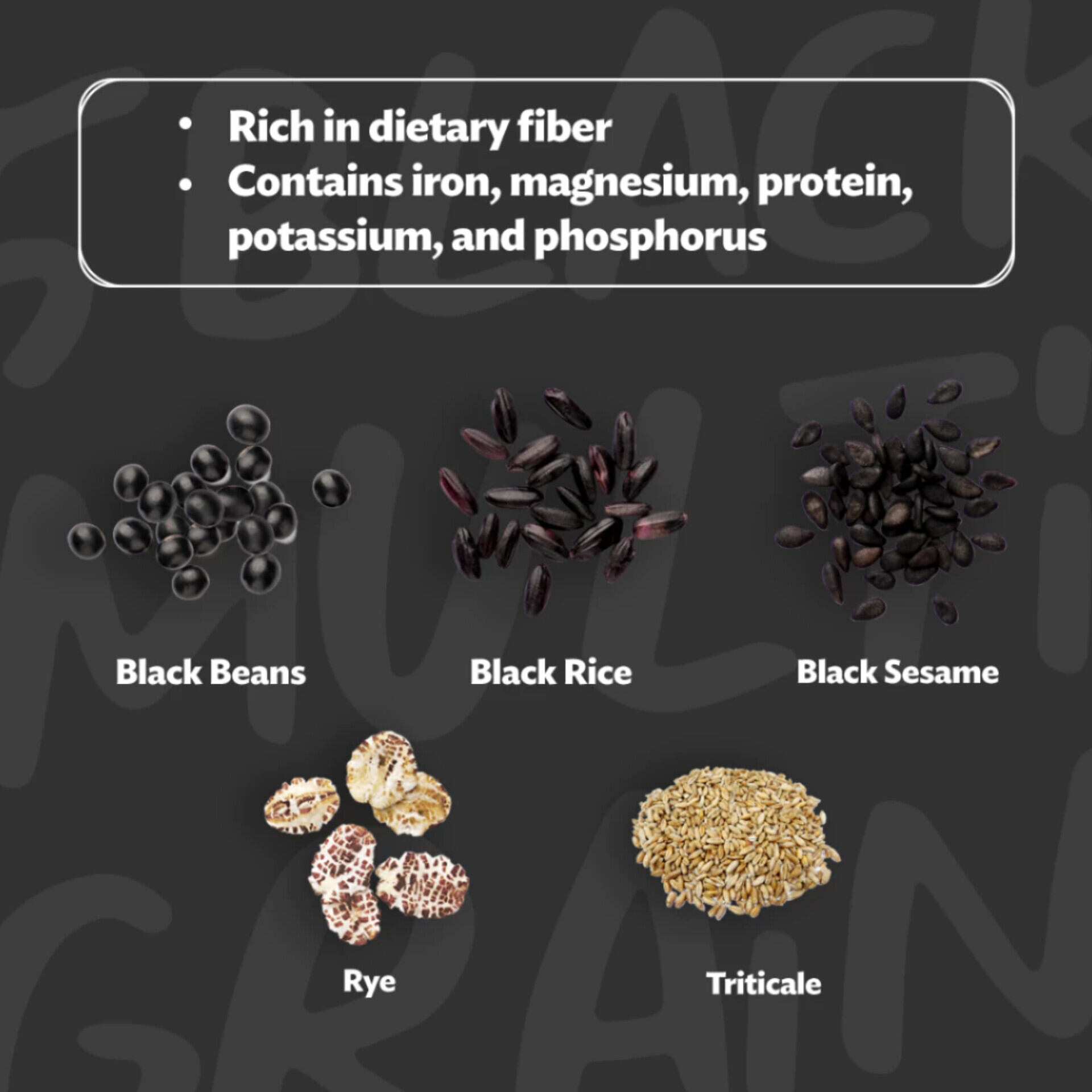 QUAKER 5 Black Multi-Grain Mixed Oats Malaysia (518g) | Lazada Indonesia