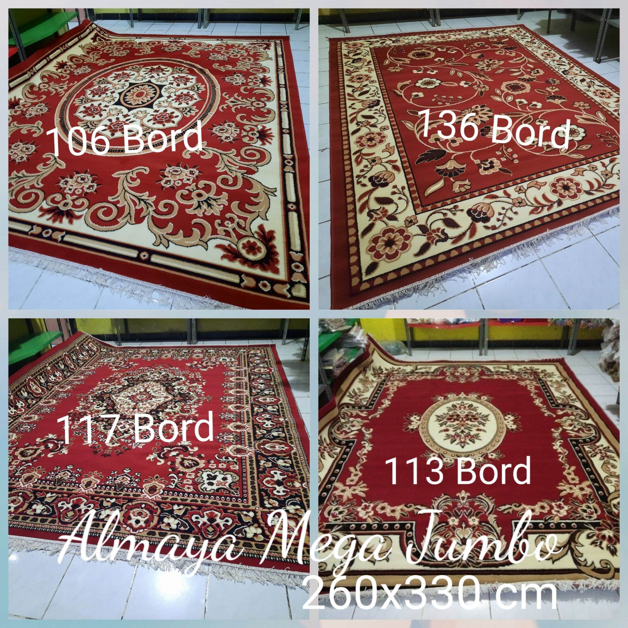 Karpet Permadani Besar Mega Jumbo Almaya 260x330 cm | Lazada Indonesia