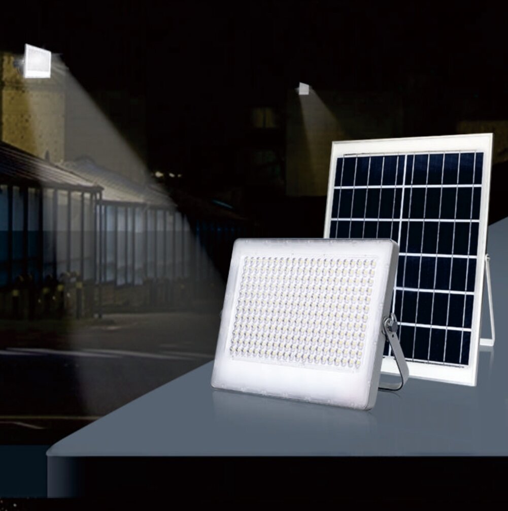 Lampu LED solar panel 200W Lampu tenaga surya 200W BERGARANSI | Lazada ...